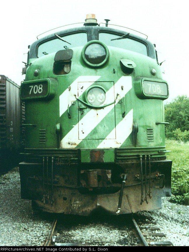 BN 708 (F7A) front